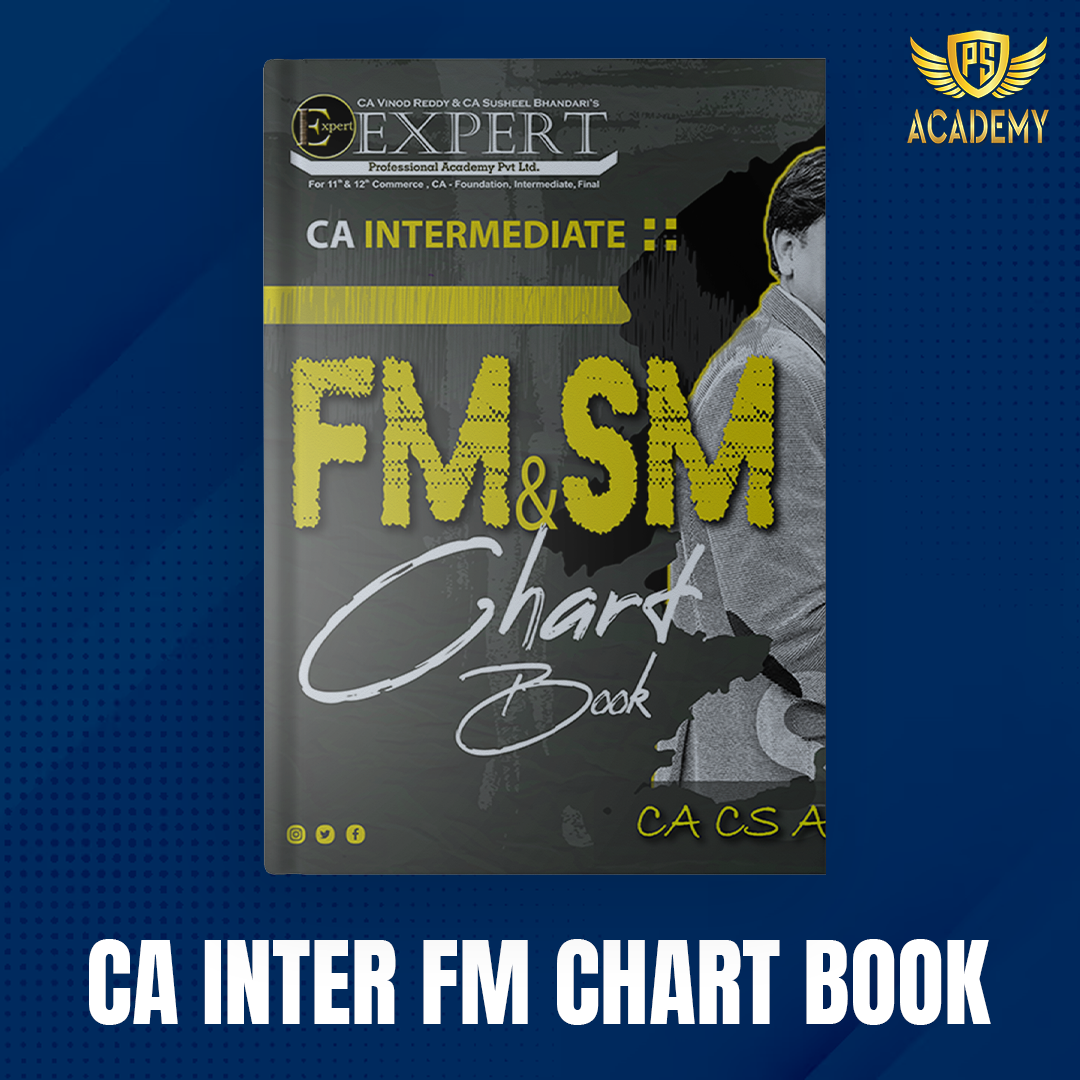 My Edu Needs-CA Inter FM / SM Chart Book By CA Prashant Sarda & CA CS Amit Tated